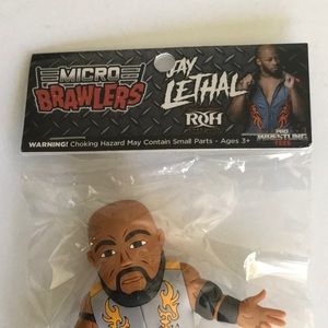 Pro Wrestling Tees | Toys | Jay Lethal Roh Pro Wrestling Crate Micro ...